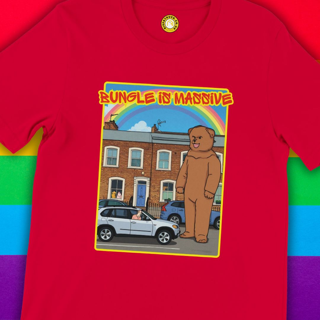 Bungle Is Massive T-shirt – Big Fat Duck